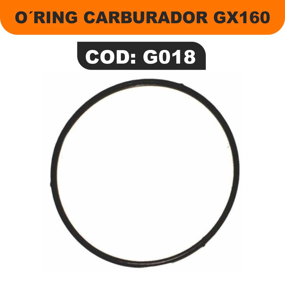 O´RING CARBURADOR GX160 - CH Repuestos